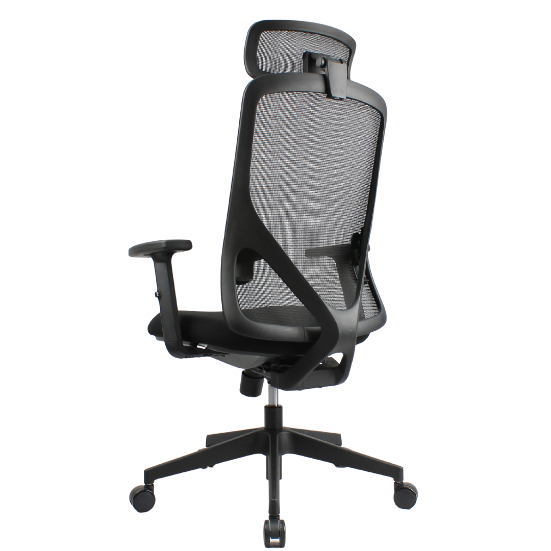 Heron High Back Chair Black - Officescale