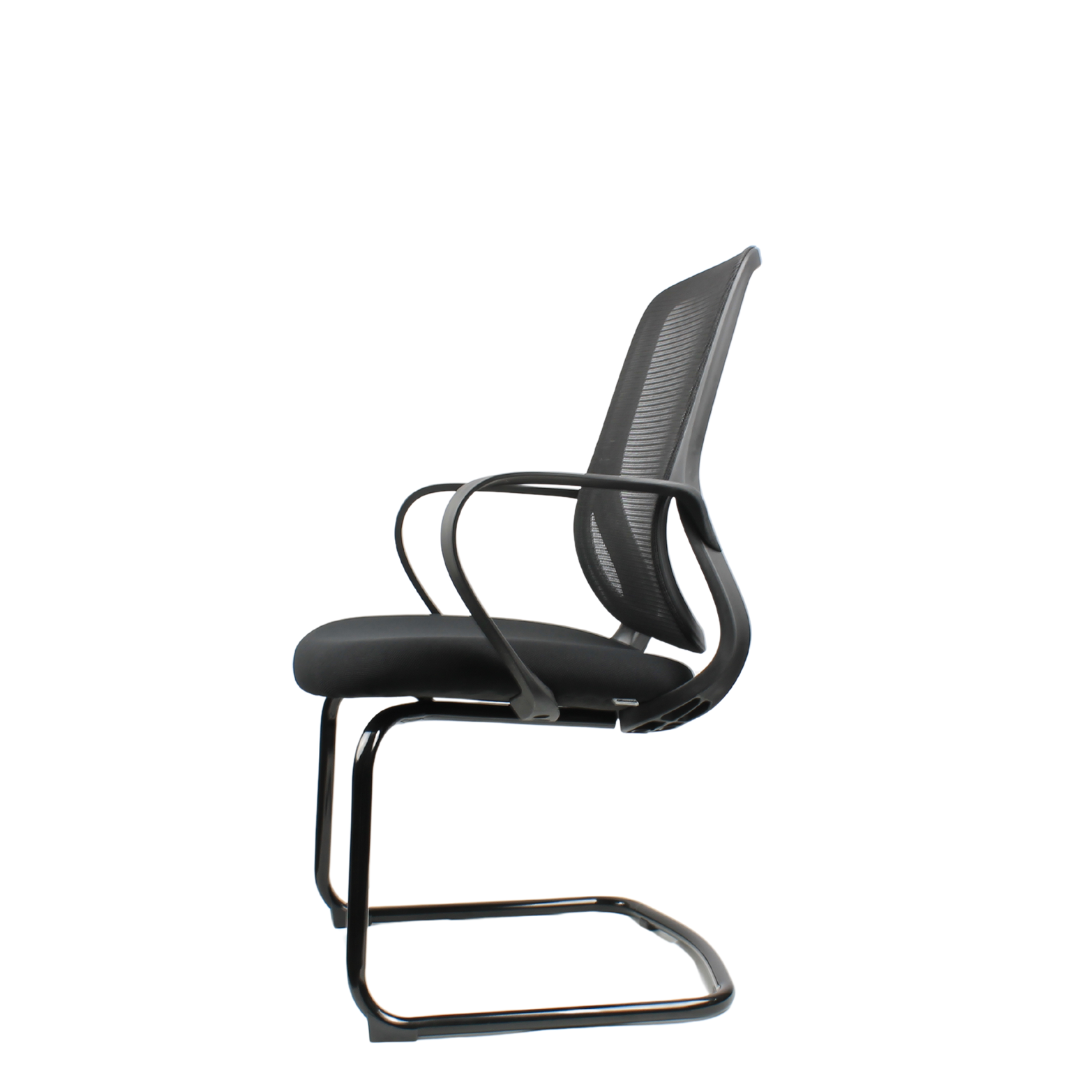 Delaro Visitor Chair Black - Officescale