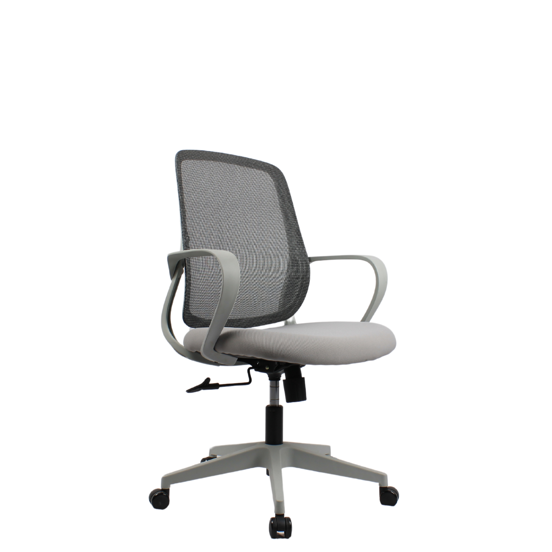 Delaro Low Back Chair Grey - Officescale