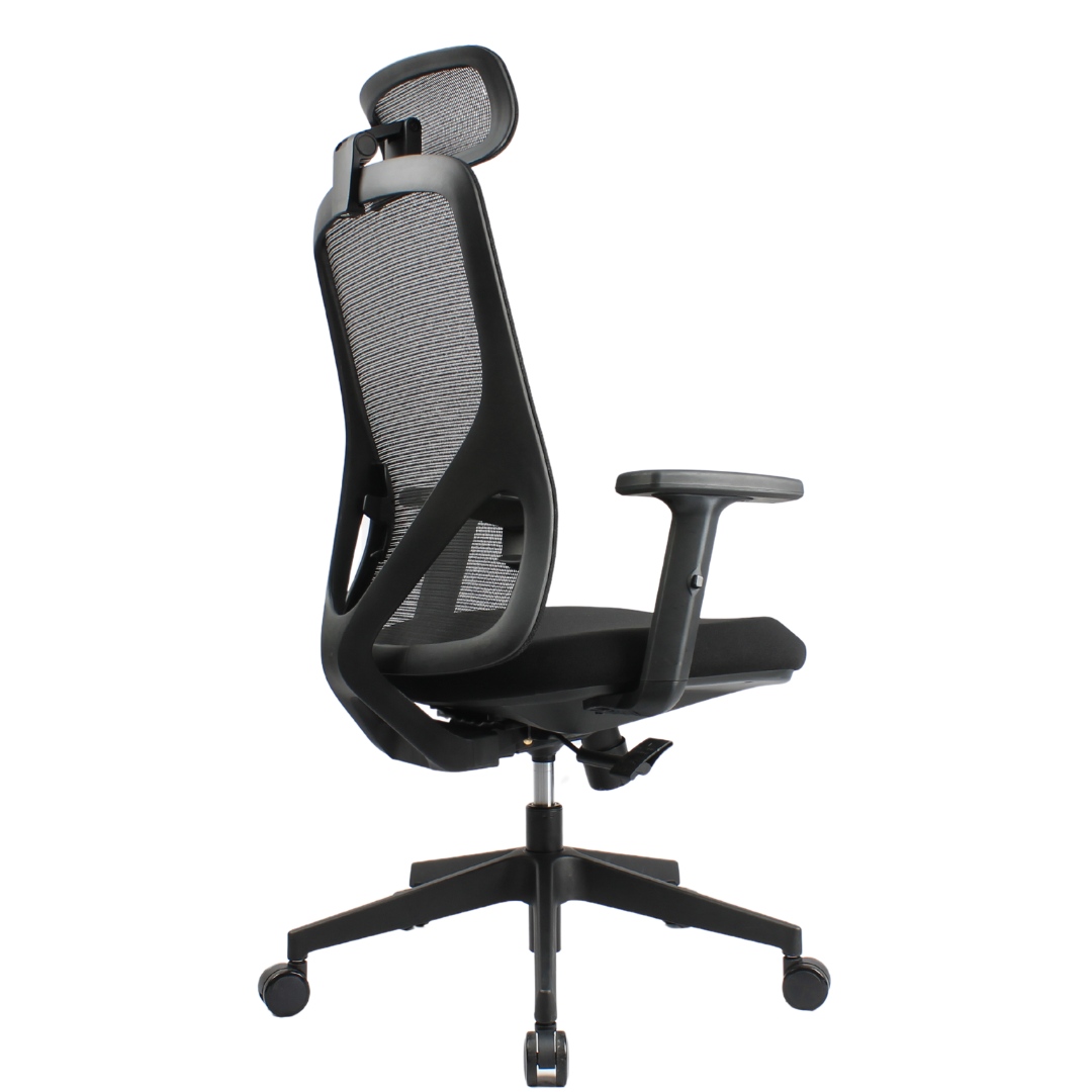Heron High Back Chair Black - Officescale