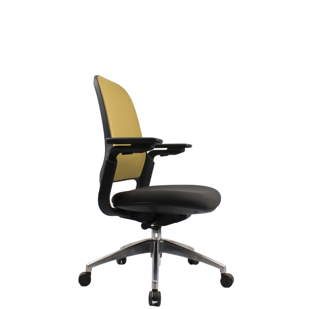 Senna Mid Back Grey Olive Chair - Officescale